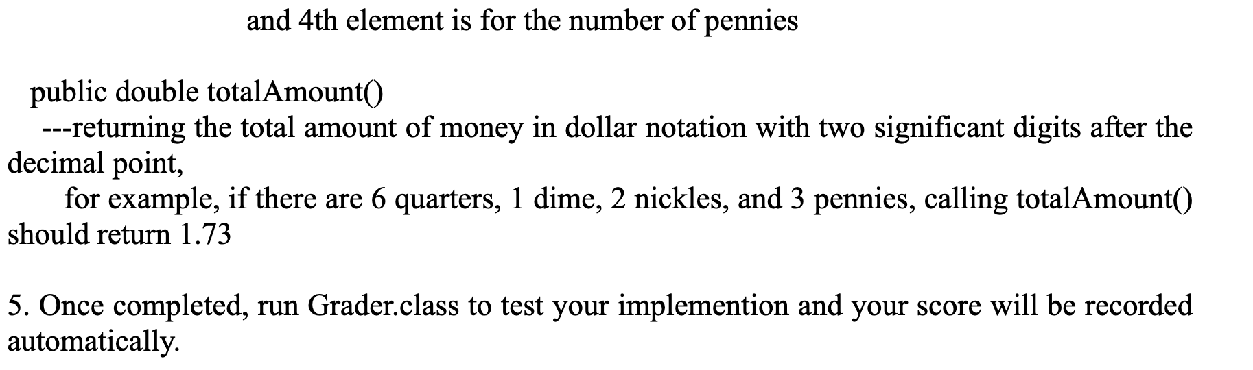 Solved Write A Class Named Coinsjava Encapsulating The 