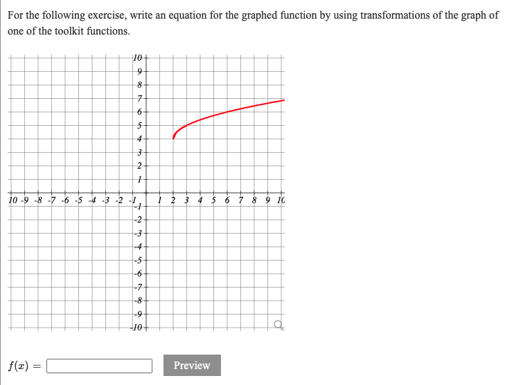 Solved For the following exercise, write an equation for the | Chegg.com
