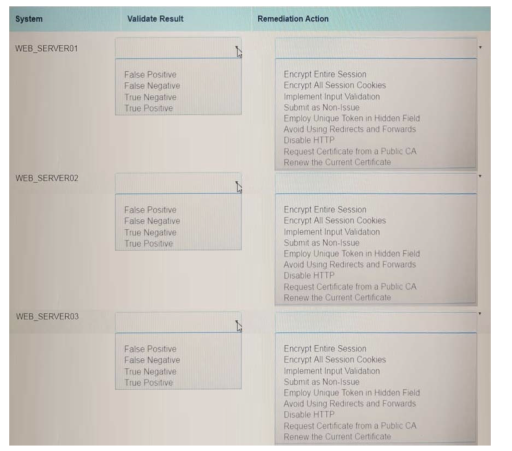 Solved The developers recently deployed new code to three | Chegg.com