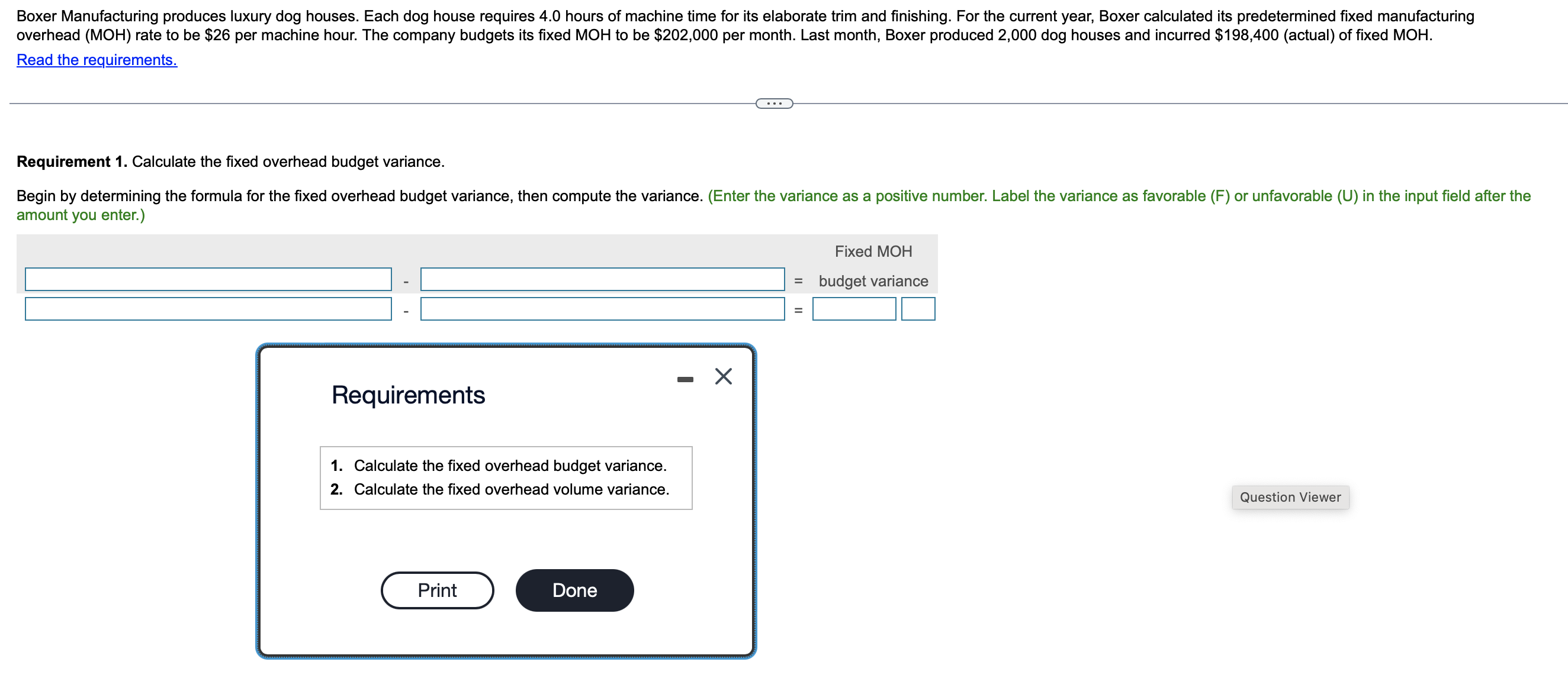 Solved Read the requirements.Requirement 1. ﻿Calculate the | Chegg.com
