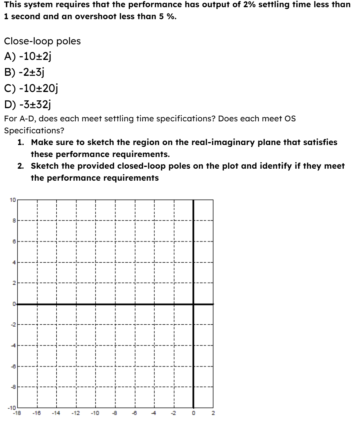 Solved This system requires that the performance has output | Chegg.com