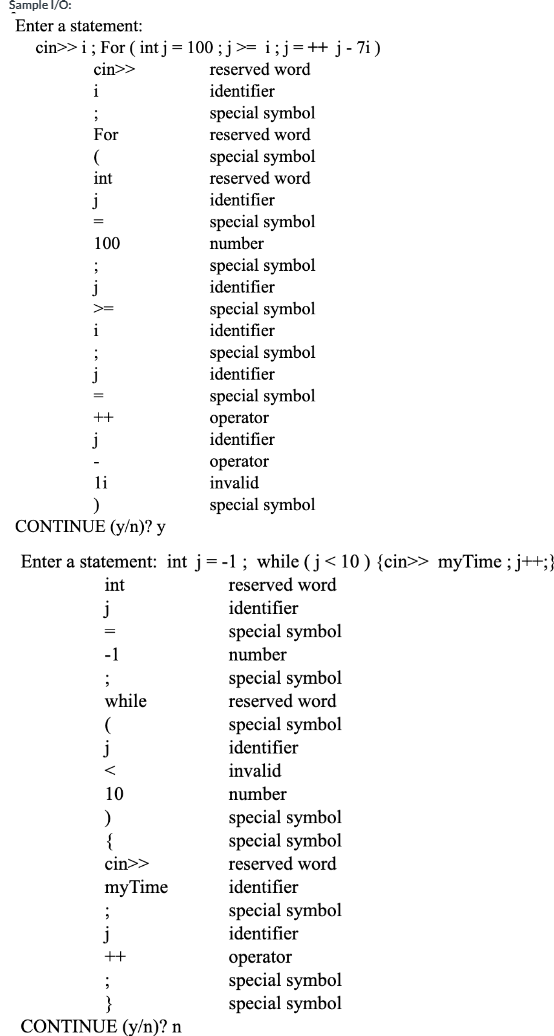 Solved Write a program to read from the user a single line | Chegg.com