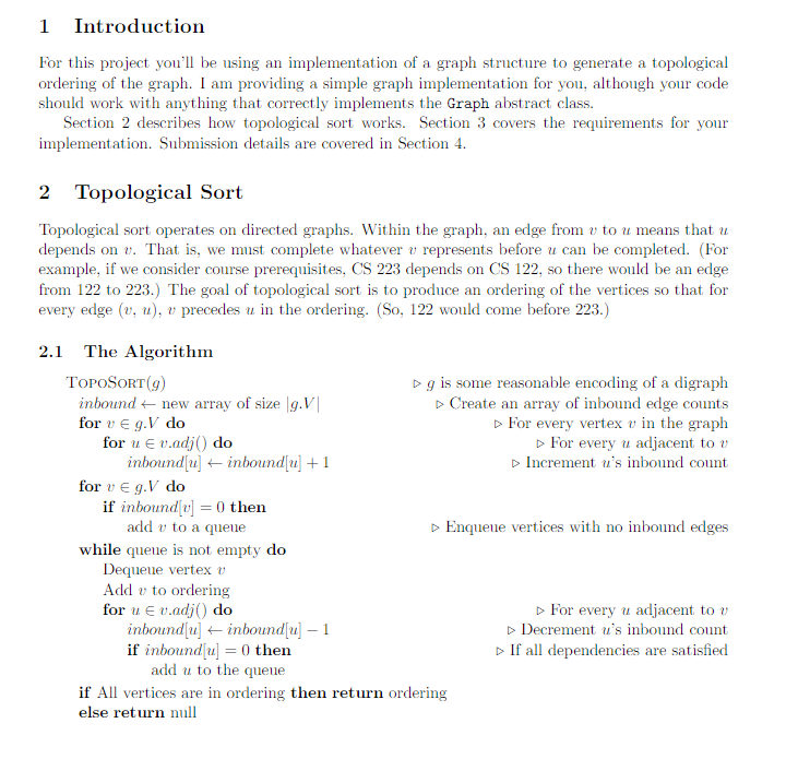 Solved Public Class Toposort Part 1 