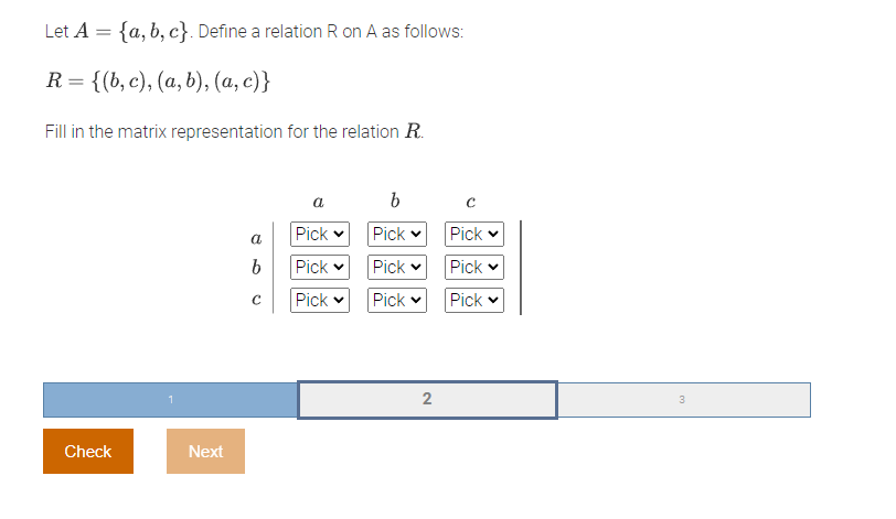 Solved 6 1 1 Introduction To Binary Relations