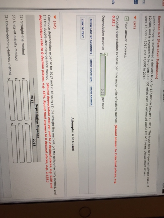 Solved CES Exercise 9-6 (Part Level Submission) Rottino | Chegg.com