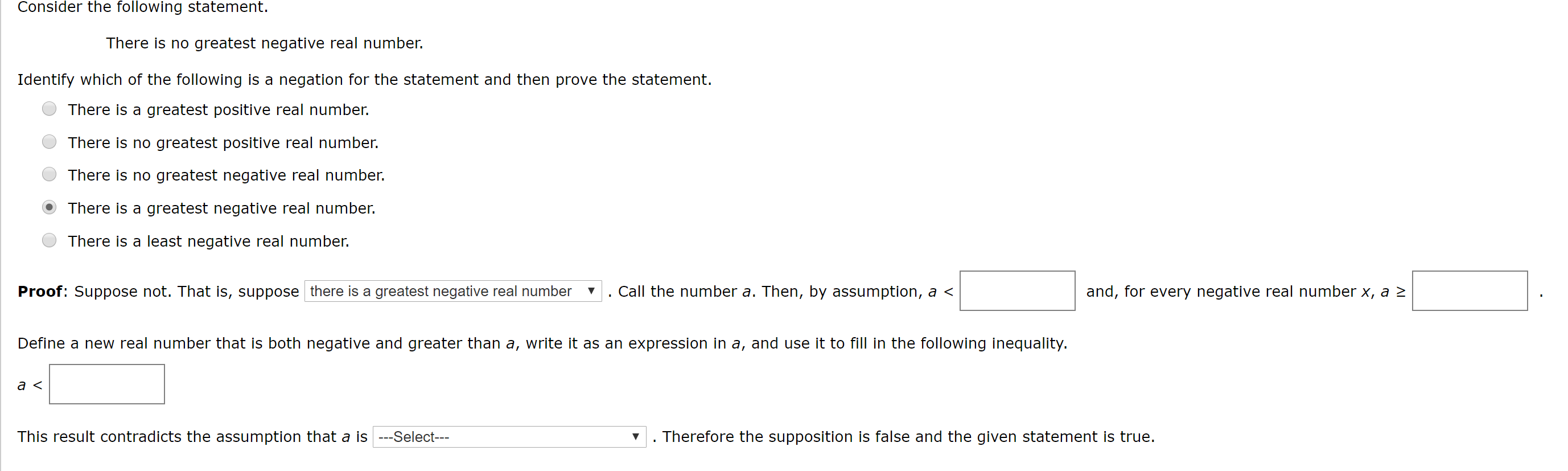 Solved Consider the following statement. There is no | Chegg.com Solved Consider the following statement. There is no | Chegg.com