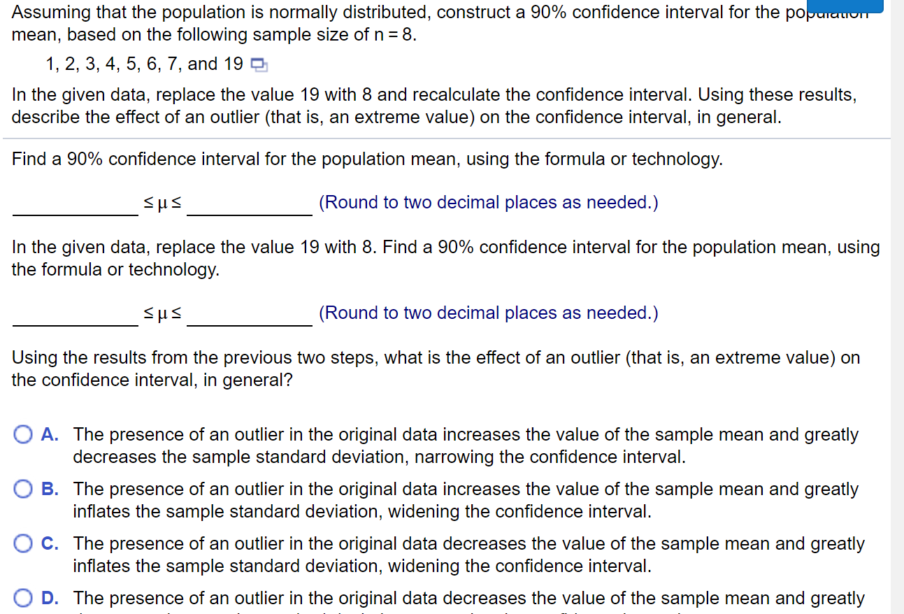 Solved Assuming that the population is normally distributed, | Chegg.com