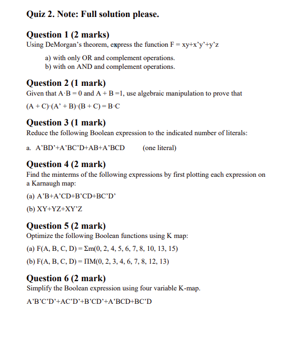 Solved I have a quiz tomorrow, and these are the practice | Chegg.com