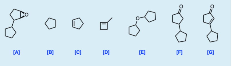 Solved The organic compound A of formula C5H8, has the | Chegg.com