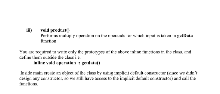 Solved Problem 2: To get an idea about how does an inline | Chegg.com