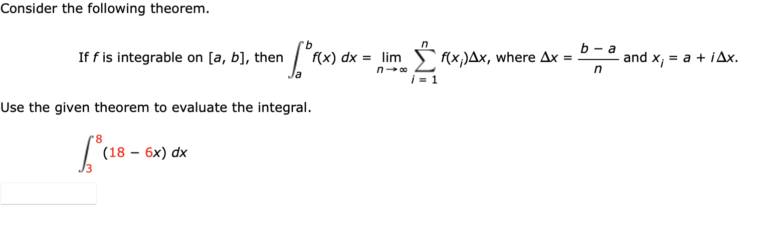 Solved If f is integrable on [a,b], then | Chegg.com