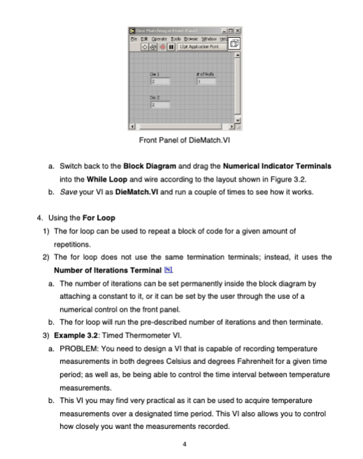 LabVIEW Lesson 3 - Structures Lesson Overview 1. What | Chegg.com