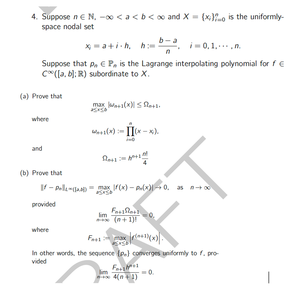 4. Suppose n∈N,−∞ | Chegg.com
