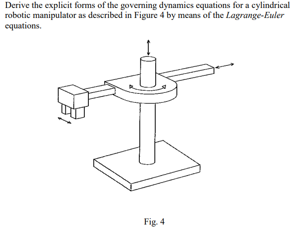 Solved Derive the explicit forms of the governing dynamics | Chegg.com