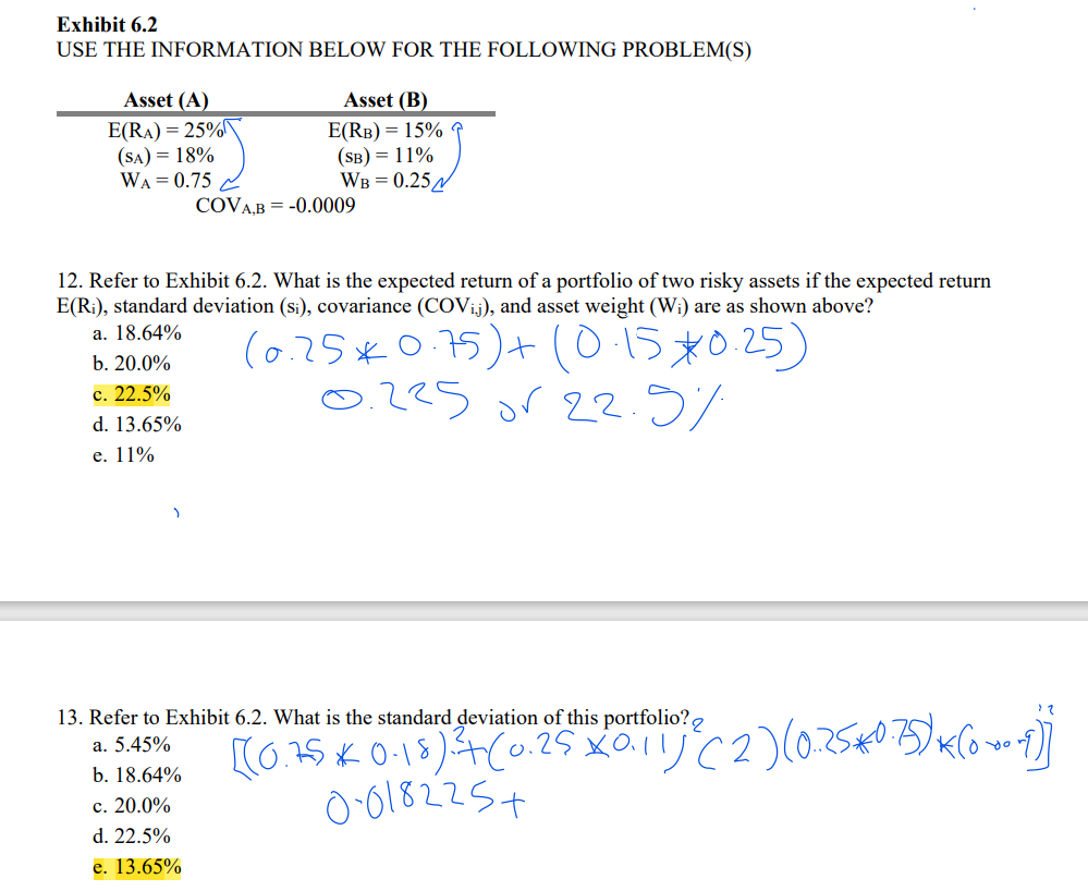 Solved I only need help with question 13. I know how to do | Chegg.com