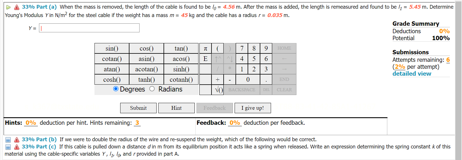 Solved (17\%) Problem 4: Consider a cylindrical cable with a | Chegg.com Solved (17\%) Problem 4: Consider a cylindrical cable with a | Chegg.com
