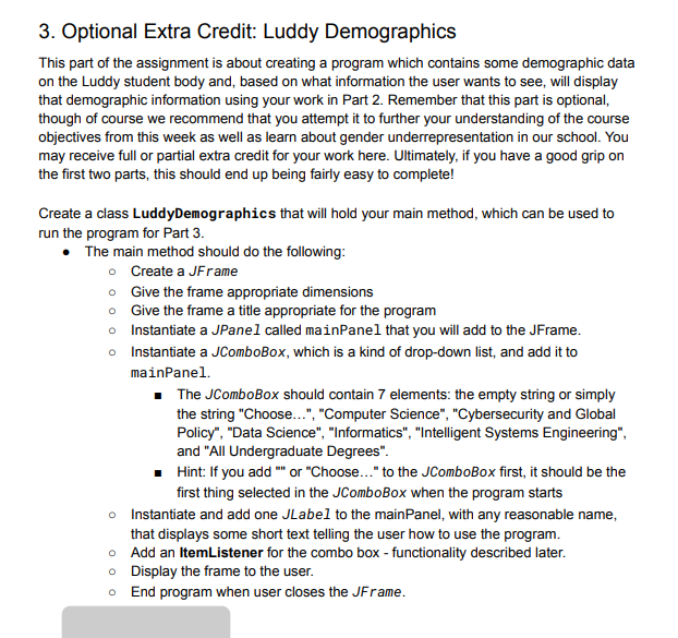 1. GUI, Event Handling, and Interfaces: Poll Tracking | Chegg.com