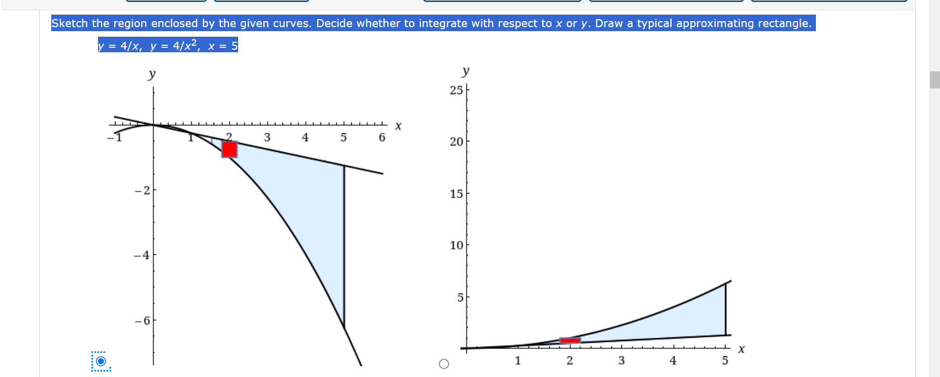 Solved Sketch the region enclosed by the given curves. | Chegg.com