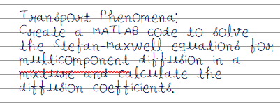 Solved Transport Phenomena: create a MATLAB code to solve | Chegg.com