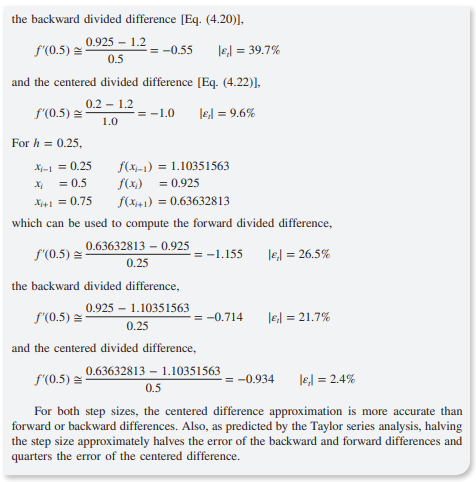 Solved Finite-Divided-Difference Approximations of | Chegg.com