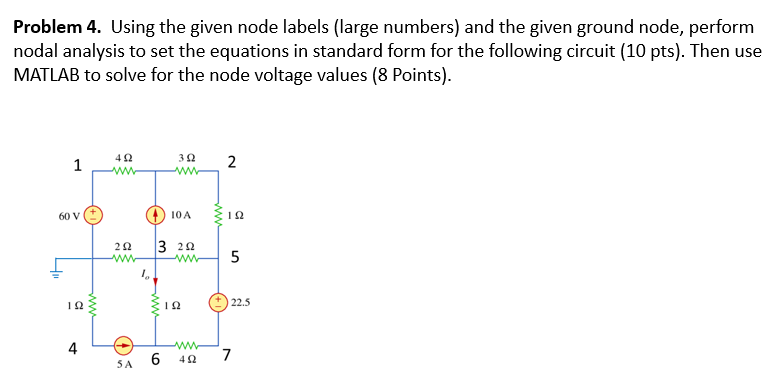 Solved Problem 4. Using the given node labels (large | Chegg.com