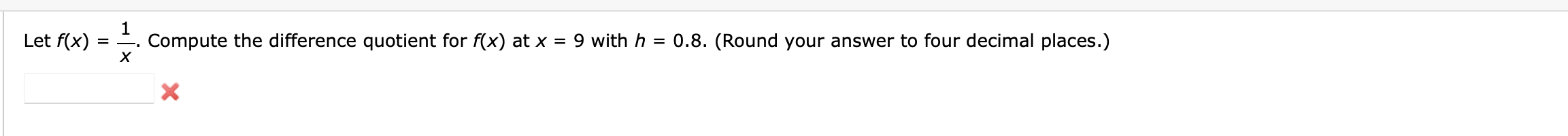 Solved Let f(x)=7x2+86x. Compute the difference quotient for | Chegg.com