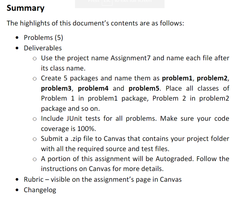 Solved he highlights of this document's contents are as | Chegg.com
