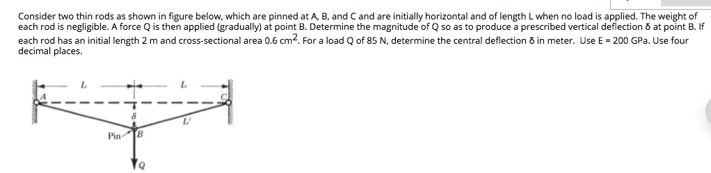 Solved Consider two thin rods as shown in figure below, | Chegg.com