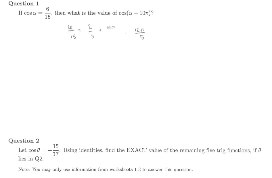 Solved Got number 1 wrong, and I don't even know where to | Chegg.com