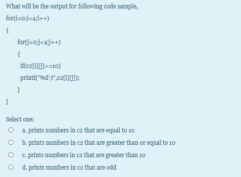 Solved A 2D float array A of size 3 rows and 2 columns is | Chegg.com