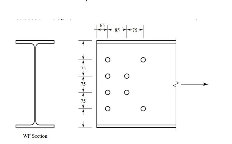 Solved An A992 WF steel section W14x74 is used for the | Chegg.com