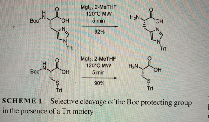 Solved Show the mechanism of the cleavage of the boc | Chegg.com