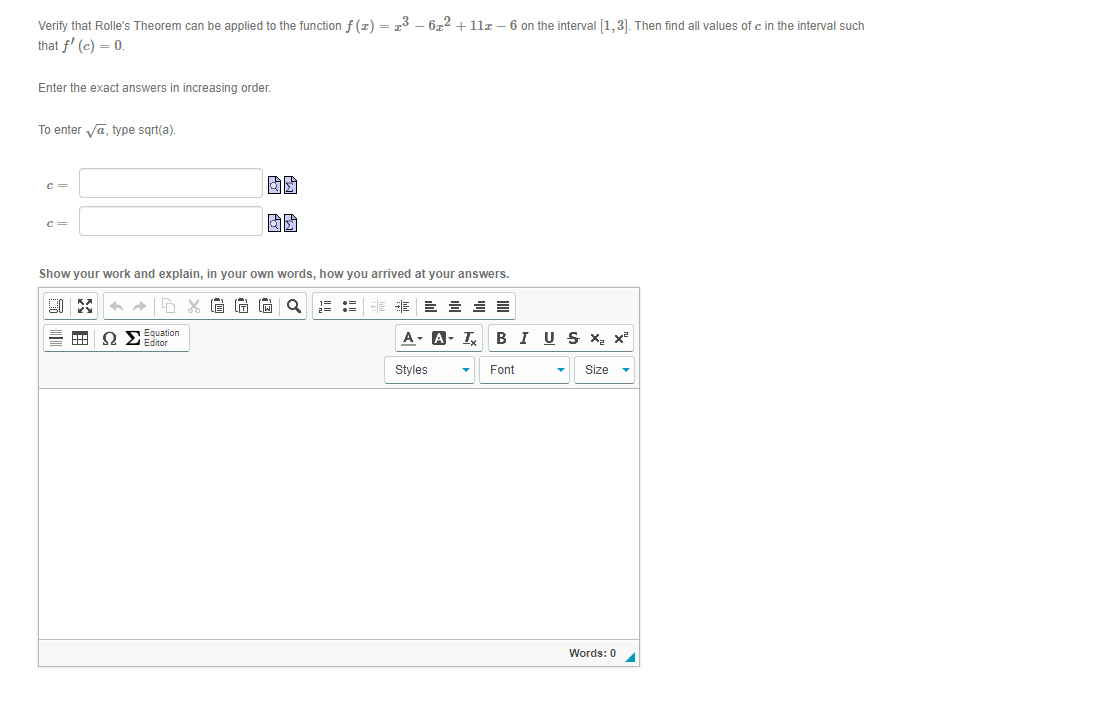 Solved Verify that Rolle's Theorem can be applied to the | Chegg.com
