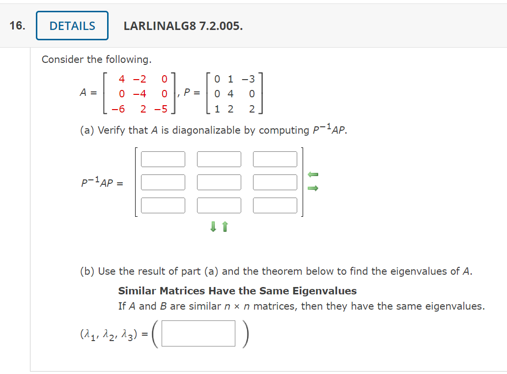 Solved Consider the following. | Chegg.com