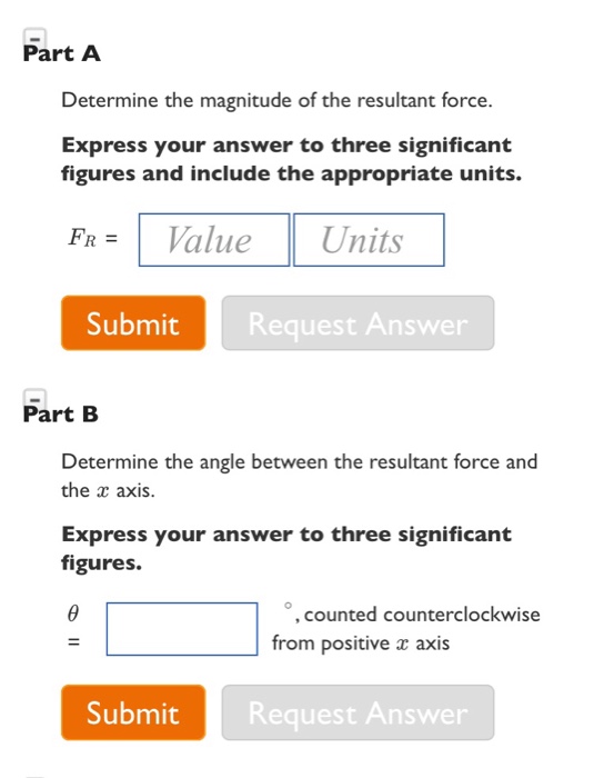 Solved Replace The Force System Acting On The Post By A