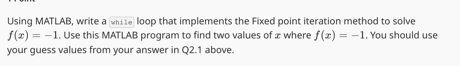 Solved You are given the function f(x)=sin(2x)+3x2−4 Q2.1 | Chegg.com