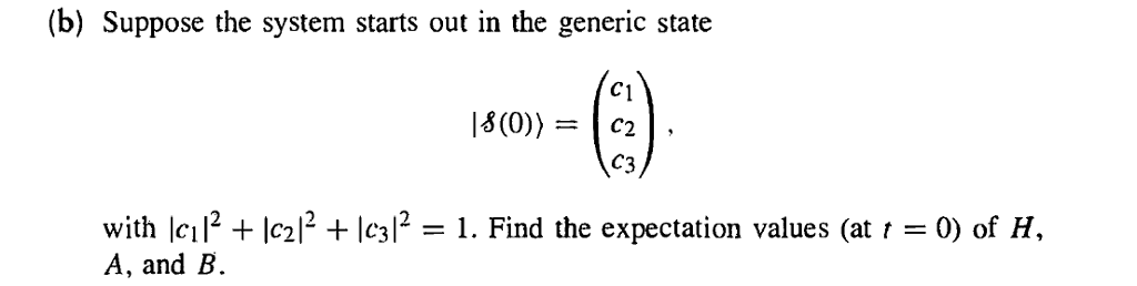 Solved The Hamiltonian for a certain three-level system is | Chegg.com
