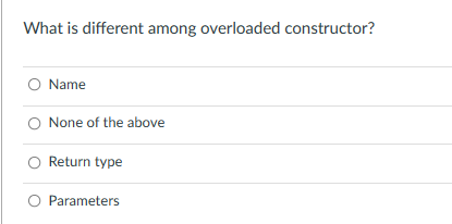 Solved Which is the correct example of a unary operator? == | Chegg.com