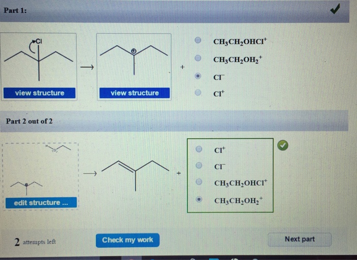 Solved Part 1 view structure view structure Part 2 out of 2 | Chegg.com