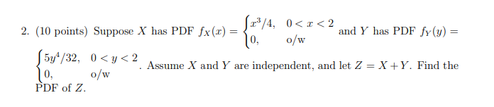 Solved (10 ﻿points) ﻿Suppose x ﻿has | Chegg.com