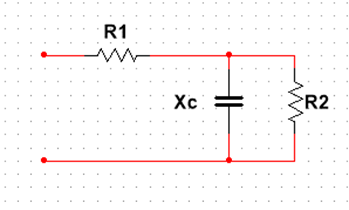 Solved Calculate the impedance of this circuit from the open | Chegg.com
