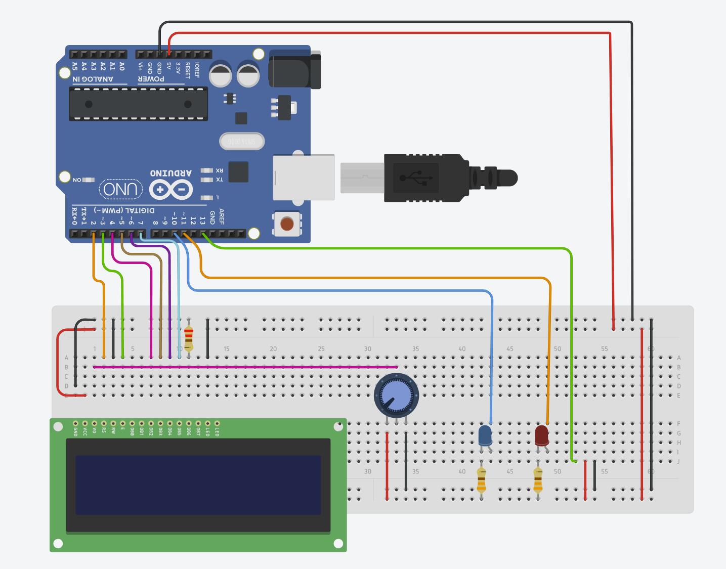 Solved \#include // When you included the DHT1866 library | Chegg.com