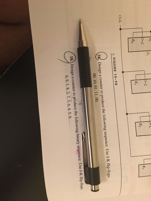 Solved Design A Counter To Produce The Following Sequence 