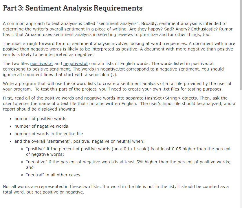 JAVA DEVELOP YOUR OWN UNIQUE ANSWER!!!!!! DONT USE | Chegg.com