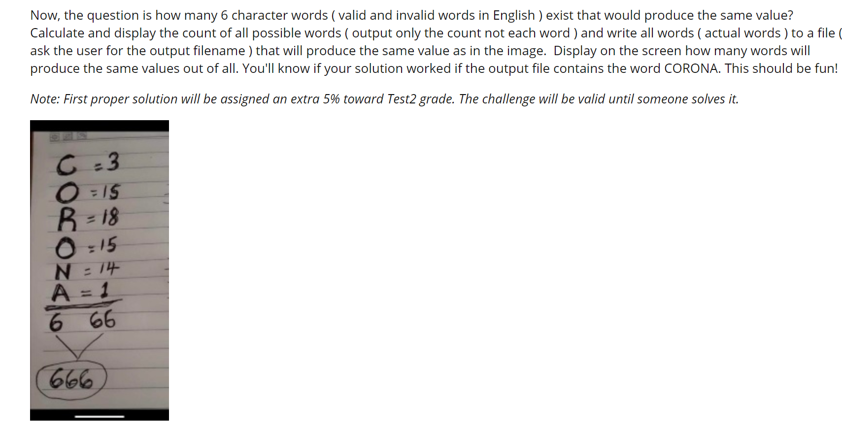 Solved Now, the question is how many 6 character words ( | Chegg.com