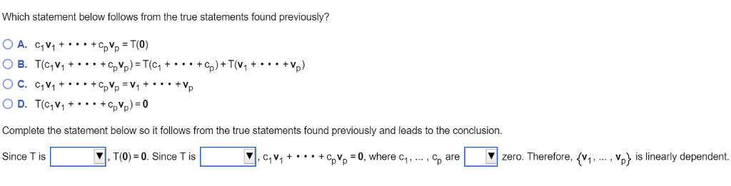 Solved Suppose that (.Vo is a subset of V and T is a | Chegg.com
