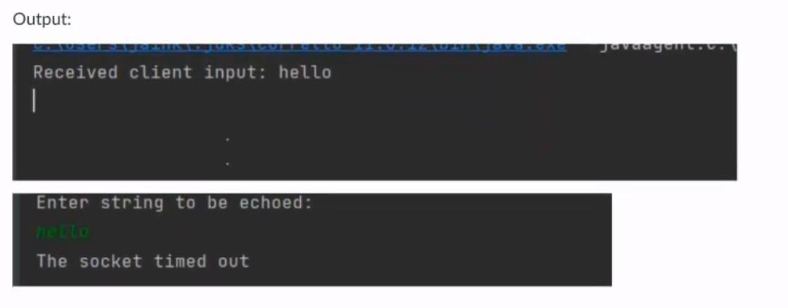 Solved 1. Debug following Echo server and client program. | Chegg.com
