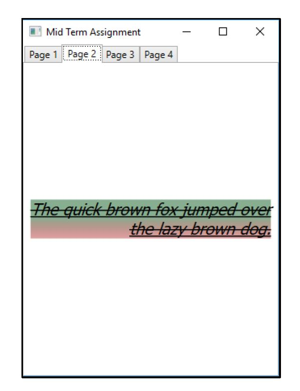 Solved C# WPF application:- Page 2 contains: o A textblock | Chegg.com