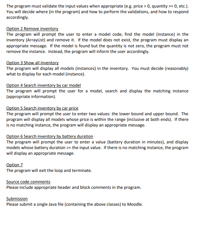 Solved Objectives • Apply oo design technique: allocation of | Chegg.com