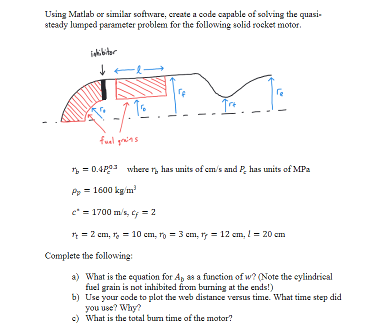 Using Matlab or similar software, create a code | Chegg.com